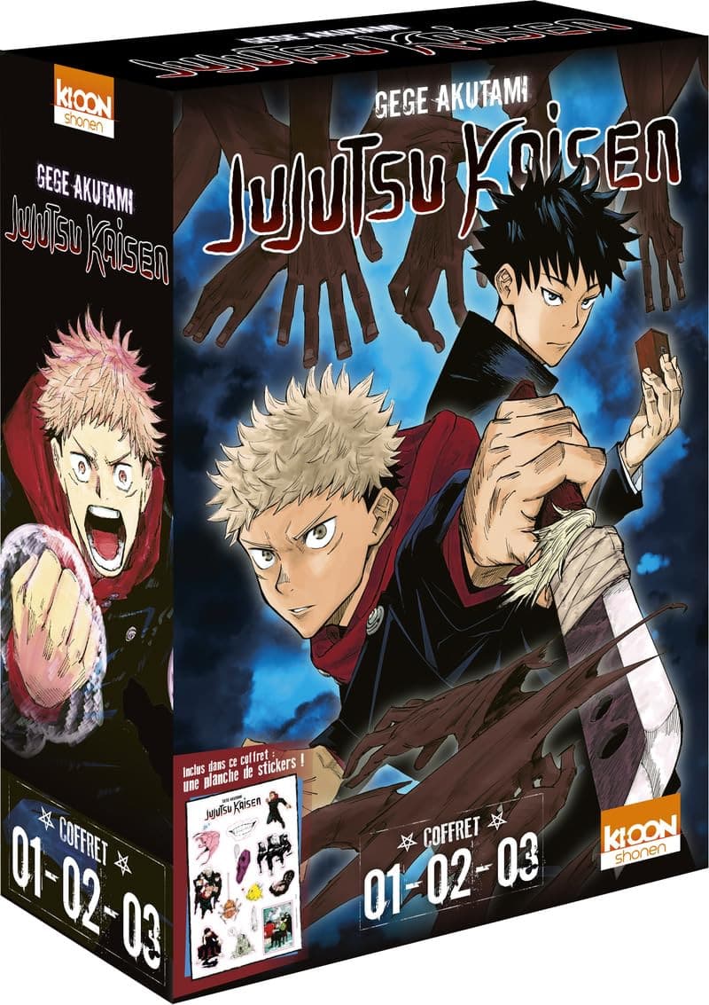 Jujutsu Kaisen - Coffret Starter 01, 02 & 03 - Mix-Image.ch