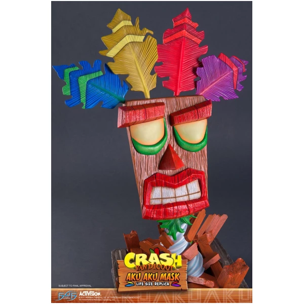 Aku Aku Life Size - F4F - Crash Bandicoot - Mix-Image.ch