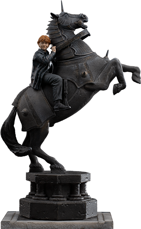 Ron Weasley at the Wizard Chess - Harry Potter - Iron Studios - Mix ...